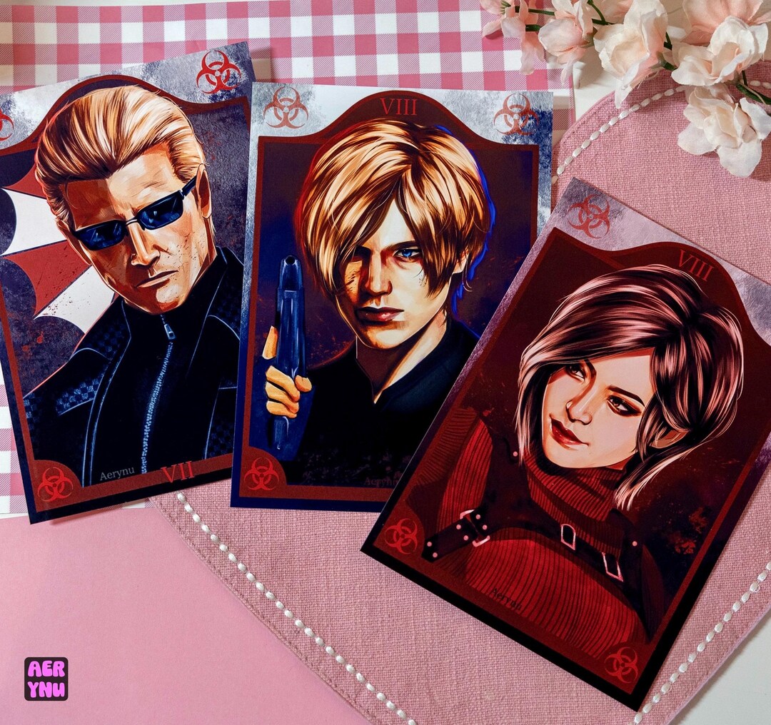 Leon, Ada, Albert Tarot 5x7 Prints - Etsy