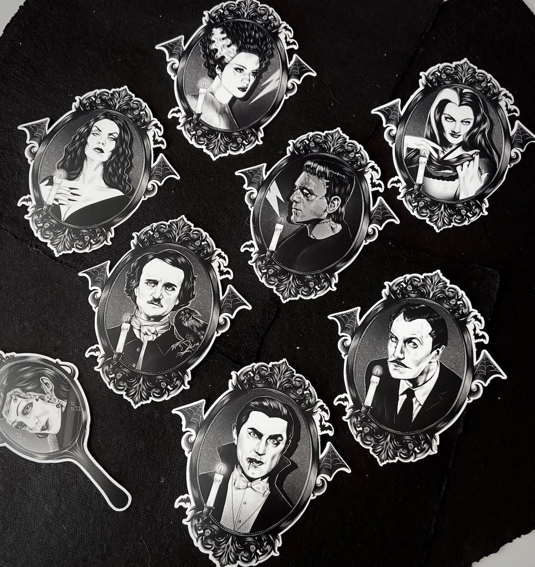Horror Classic 4 Inch Stickers - Etsy