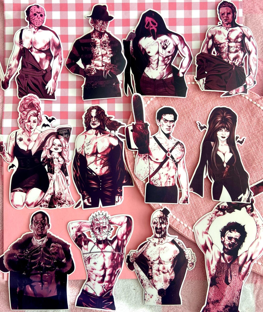Sexy Slasher 4 Inch Stickers - Etsy