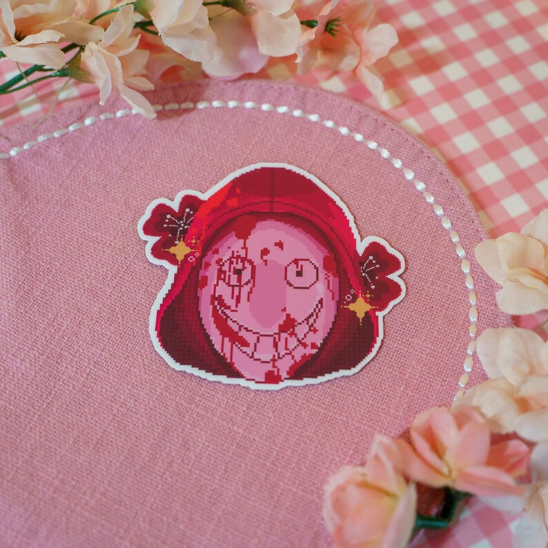 Pink Pixel DBD Horror Killer 3.5 Inch Stickers - Etsy