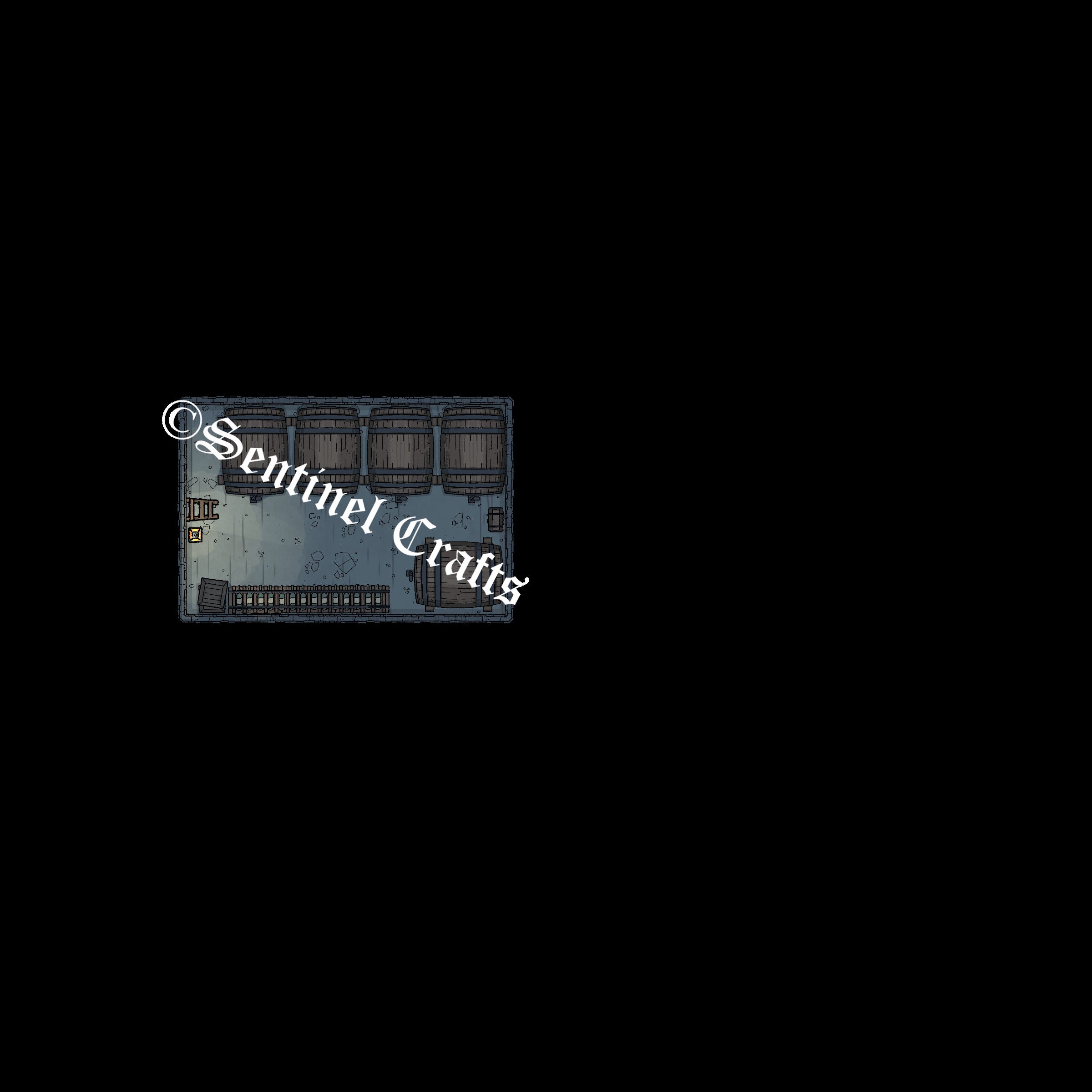 The Wander Inn - Dnd Inn Battle Map - Etsy