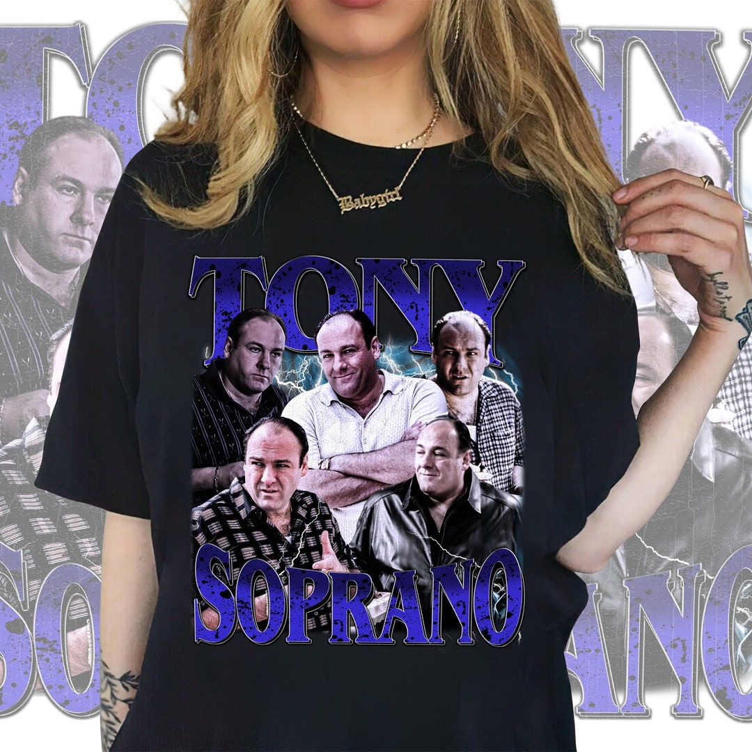 Retro Tony Soprano T-shirt Vintage Tony Soprano Homage Shirt - Etsy