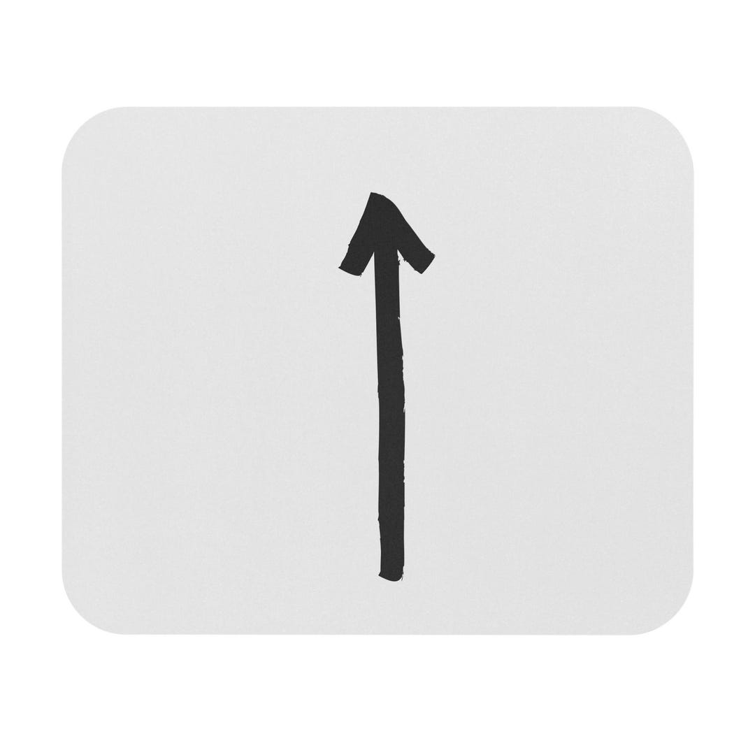 Minimalist Arrow Mouse Pad, Modern Desk Accessory, Work From Home Gift ...
