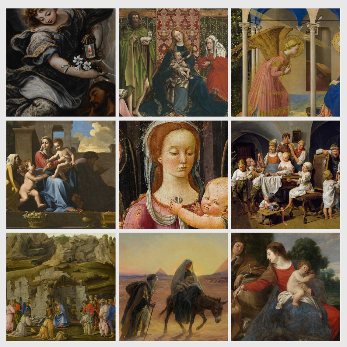 100 Digital Paintings of Renaissance Art Bring Timeless - Etsy
