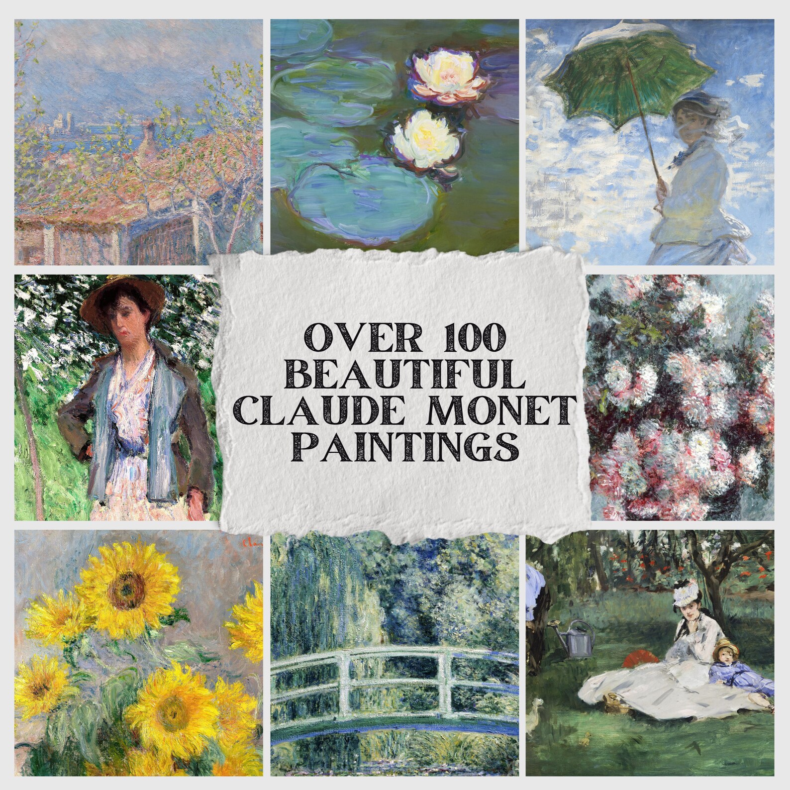 100+ Claude Monet Paintings | Bring Timeless Beauty to Your Living ...