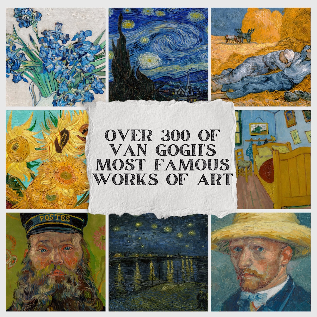 300+ Digital Paintings by Vincent Van Gogh | Bring Timeless Beauty to ...