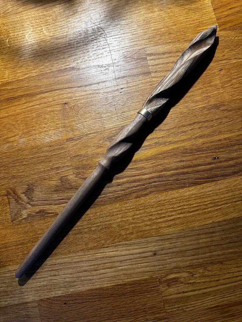 Zebrano British Handmade Magic Wand - Etsy