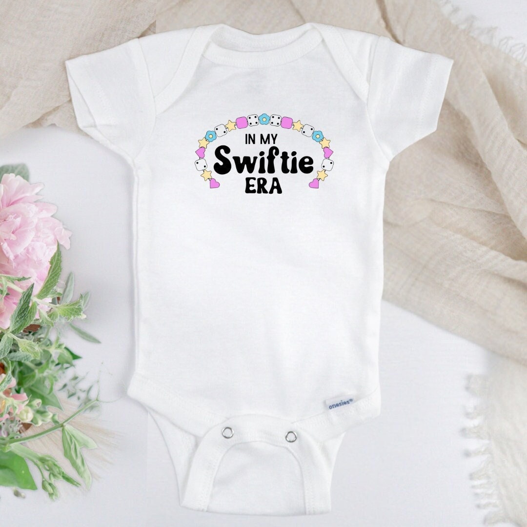 In My Swiftie Era Baby Onesie® Taylor Swift Onesie®, Baby Shower Gift for Taylor Swift Mom, Eras ...