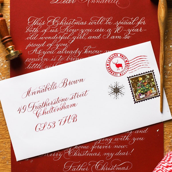 Handwritten Christmas Cards - Etsy