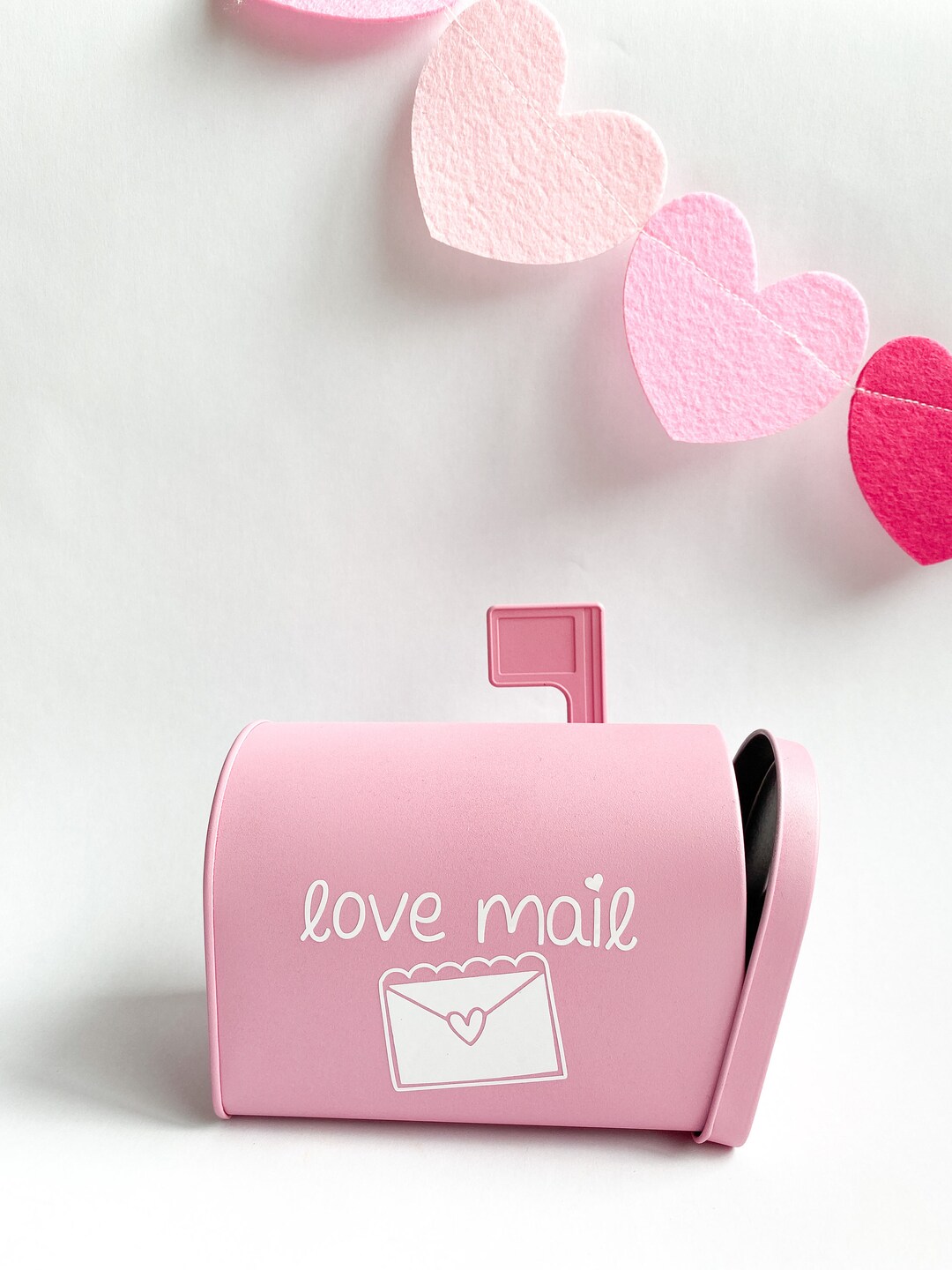 Personalized Love Mail Pink, Purple Mailbox Party Favor, Valentine Gift ...