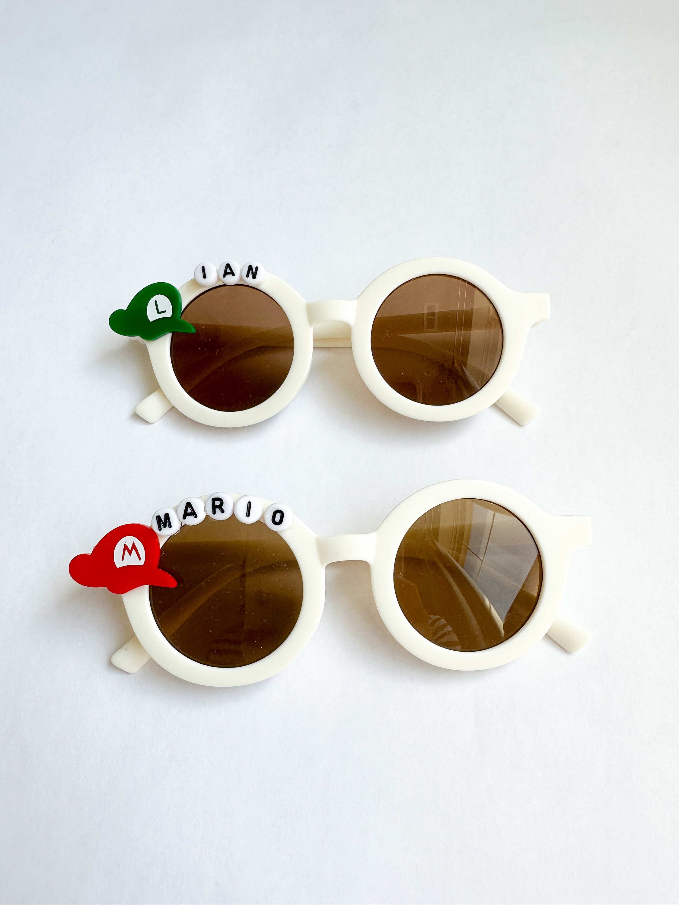 Personalized Super Mario Luigi Kids Sunglasses, Park Souvenir, Party ...