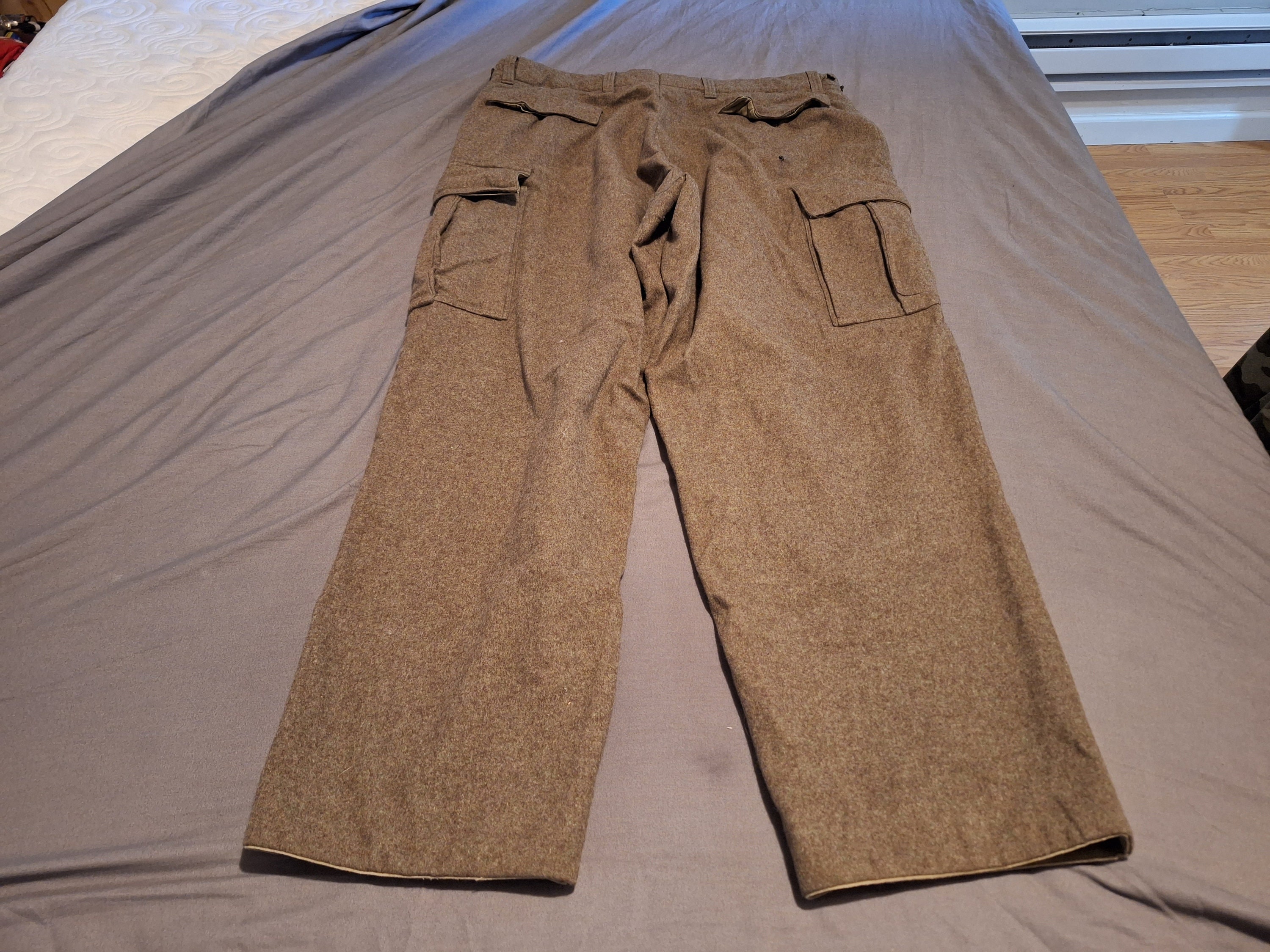 German Army Cold War Era Alois Heiss KG Wool Pants Color Green Size 174 ...