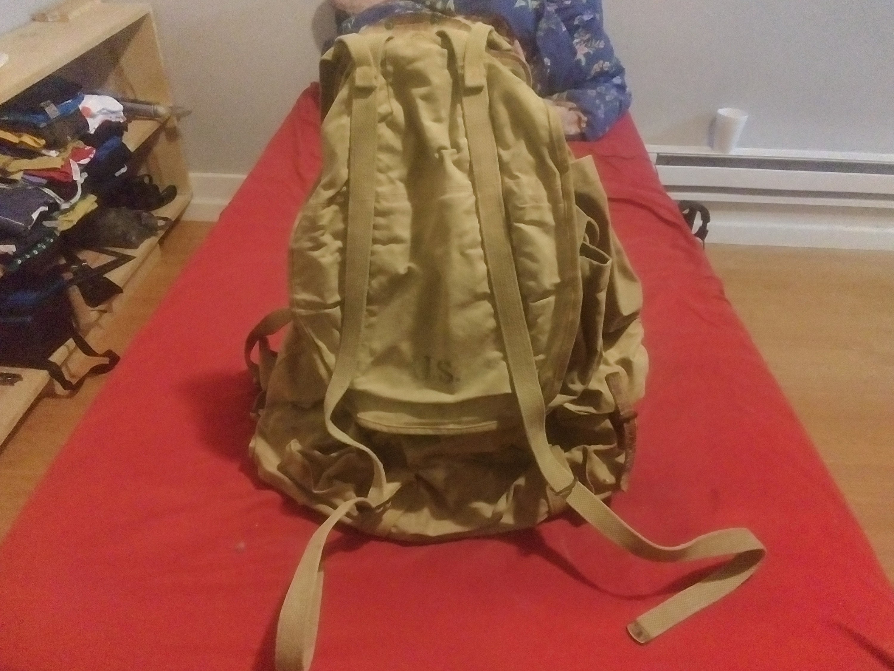 U.S. Army WWII Rucksack With Metal Frame Used - Etsy