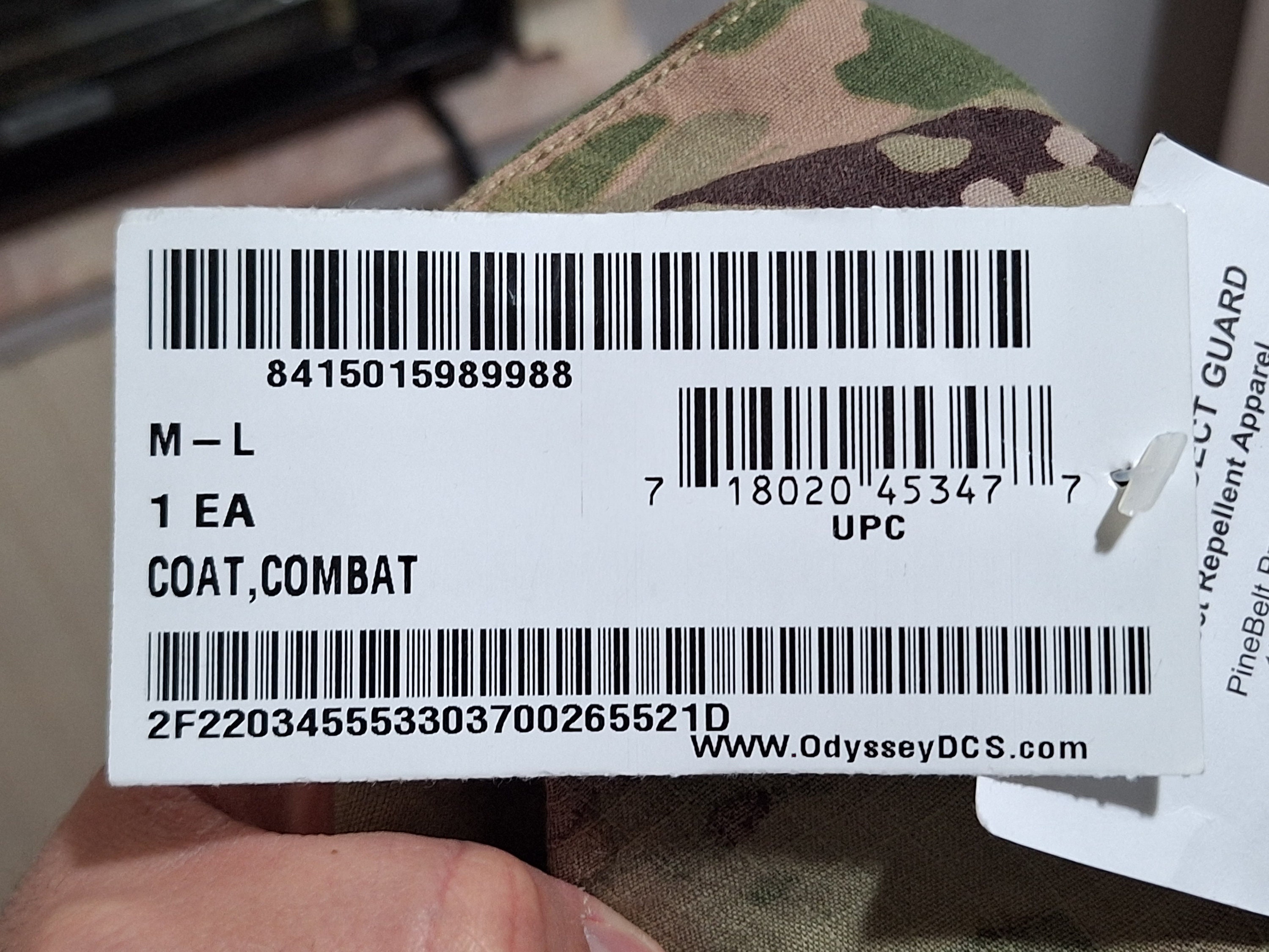 US Army OCP Army Combat Uniform Insect Repellent Flame Resistant Combat ...