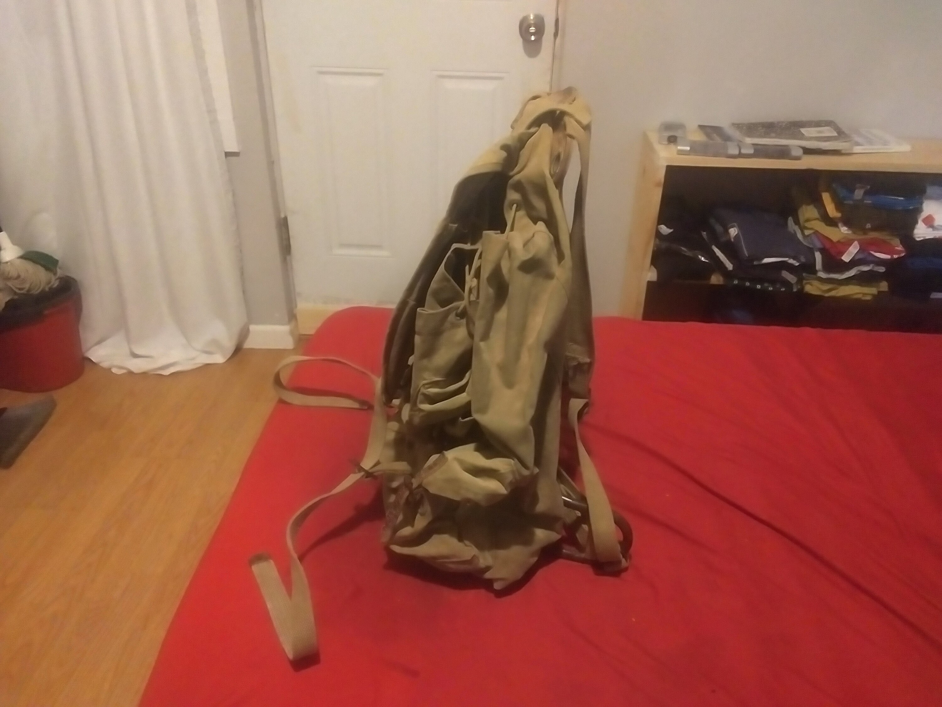 U.S. Army WWII Rucksack With Metal Frame Used - Etsy