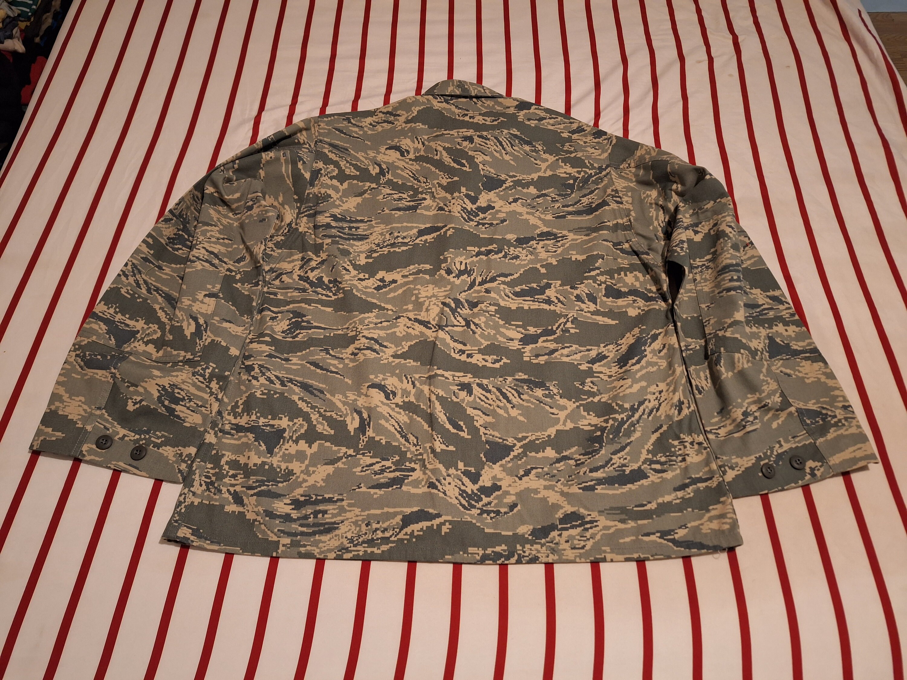 US Air Force Air Force Camouflage Pattern Mans Utility Coat New With ...