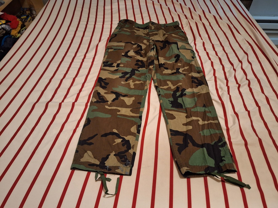 U.S. Army Hot Weather Woodland Camouflage Pattern Combat - Etsy