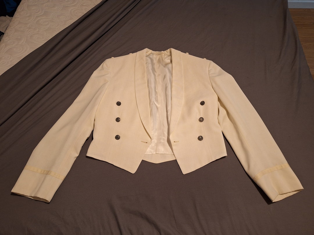 U.S. Air Force Vietnam War Era White Mess Dress Coat Used - Etsy