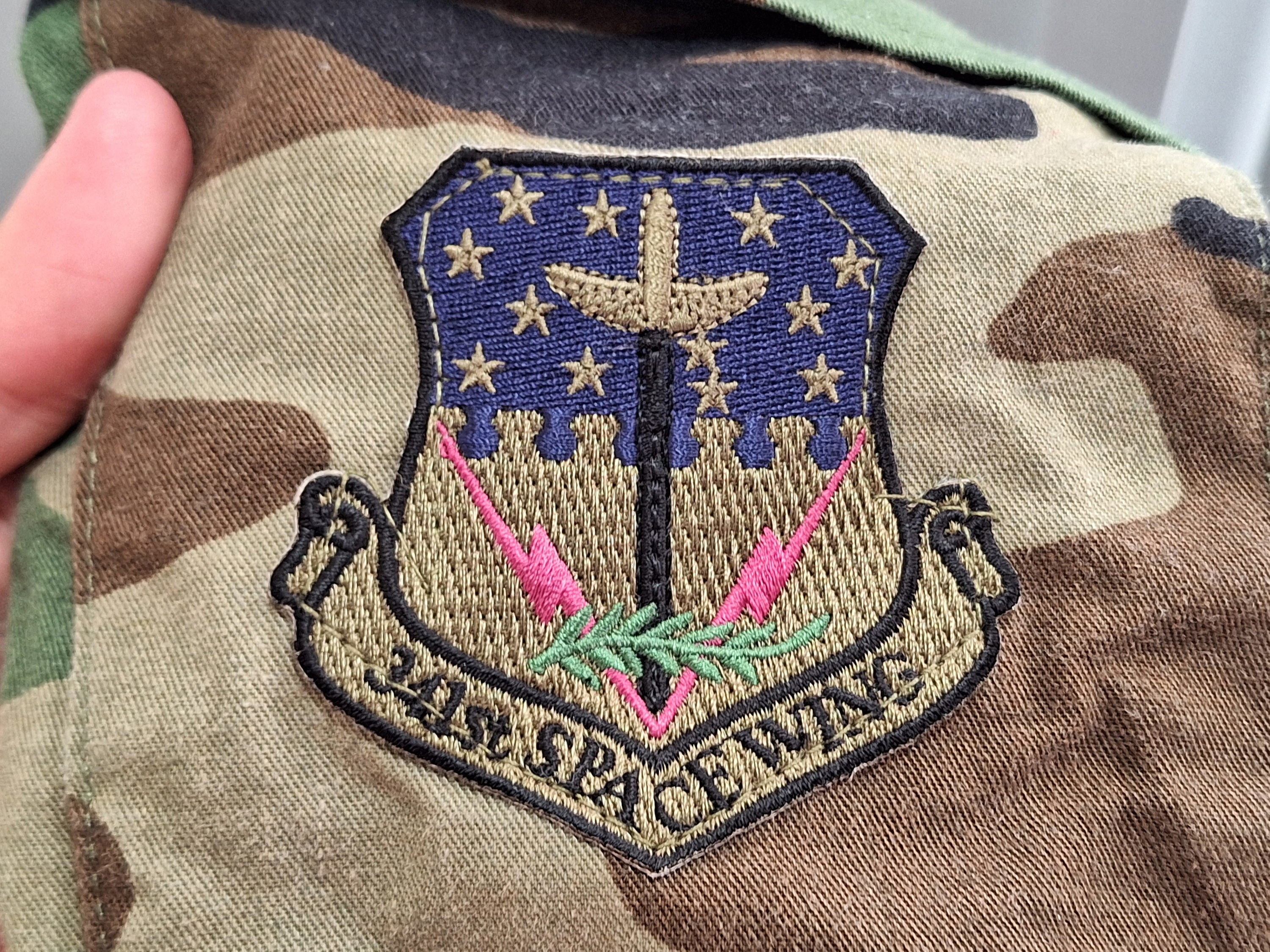 US Air Force Woodland Camouflage Pattern Combat Coat Size - Etsy