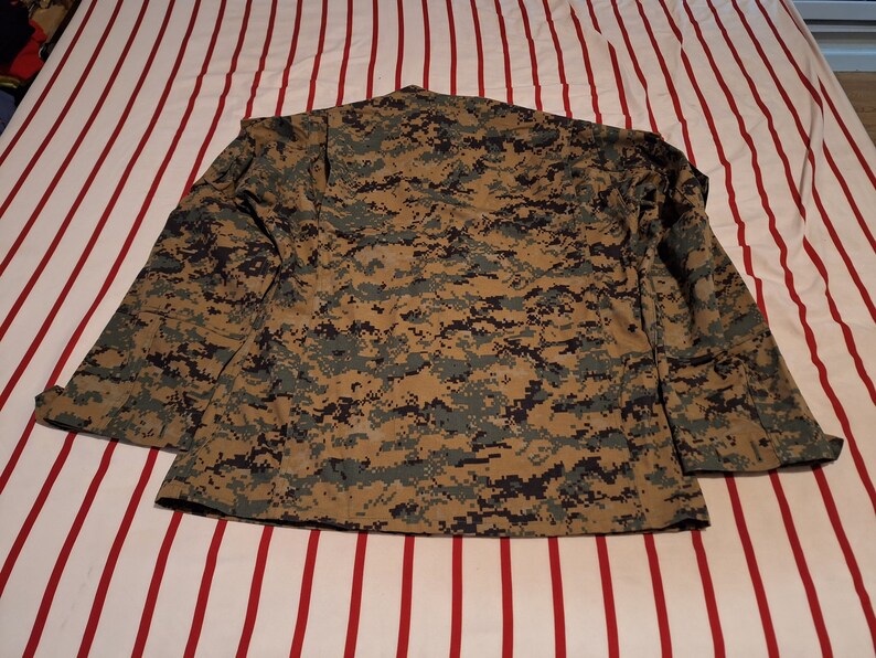 Propper MARPAT Camouflage Combat Coat Size M/R Used - Etsy