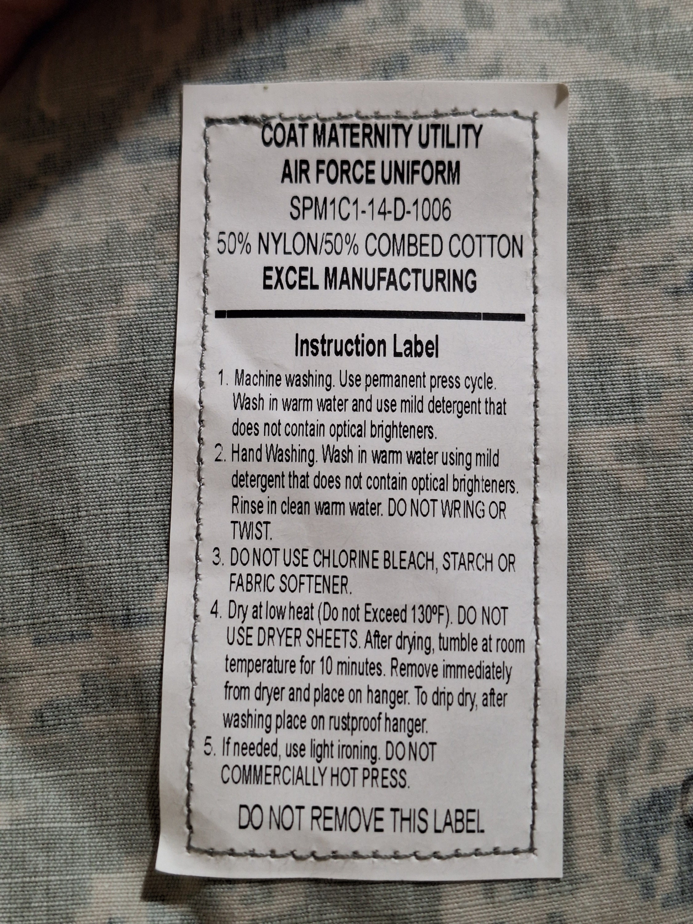 U.S. Air Force Maternity Utility Air Force Uniform Coat Size 6 L New - Etsy