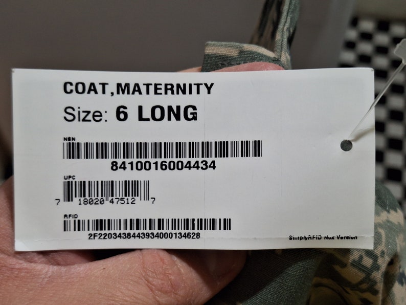 U.S. Air Force Maternity Utility Air Force Uniform Coat Size 6 L New - Etsy