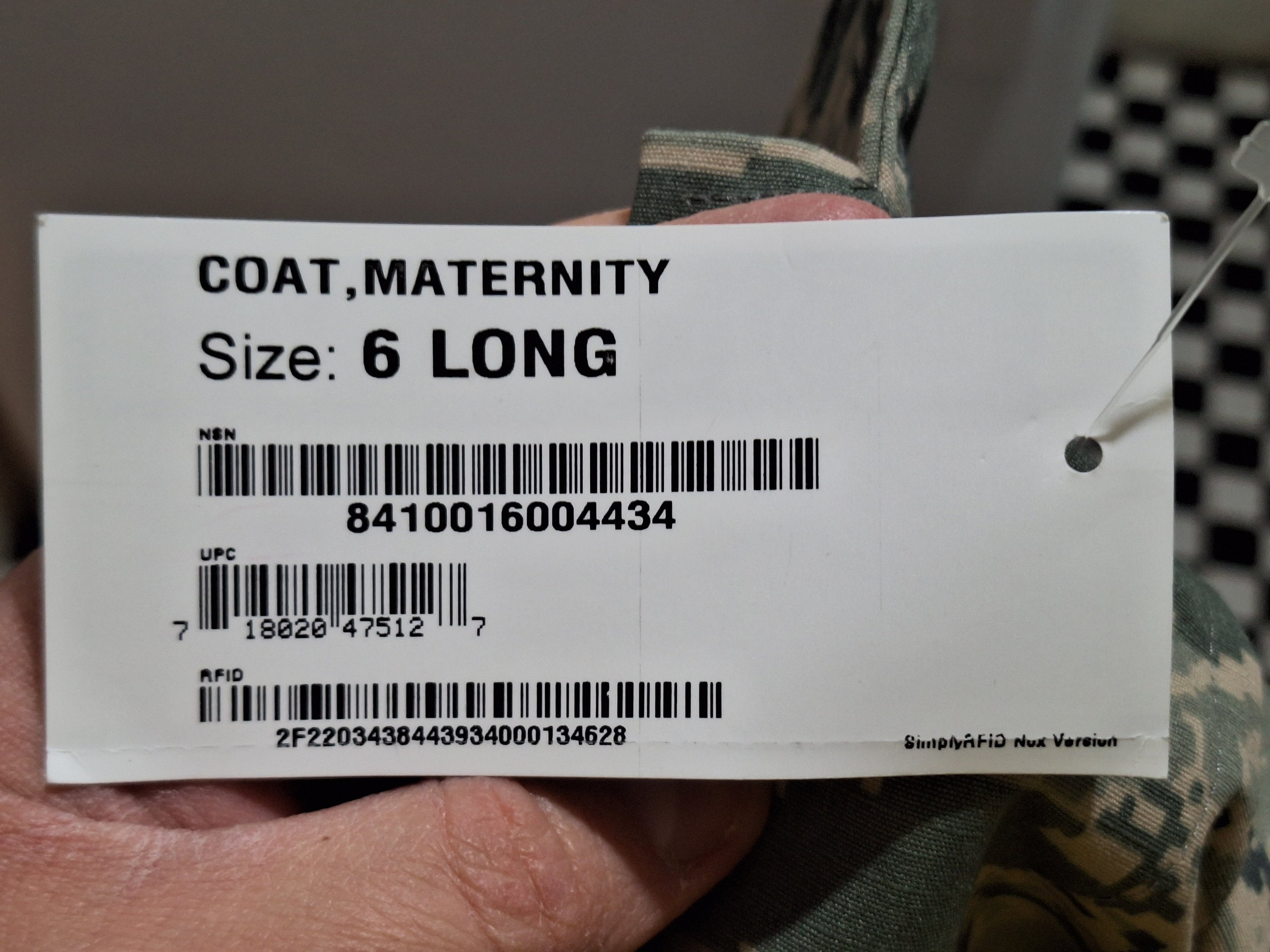 U.S. Air Force Maternity Utility Air Force Uniform Coat Size 6 L New - Etsy