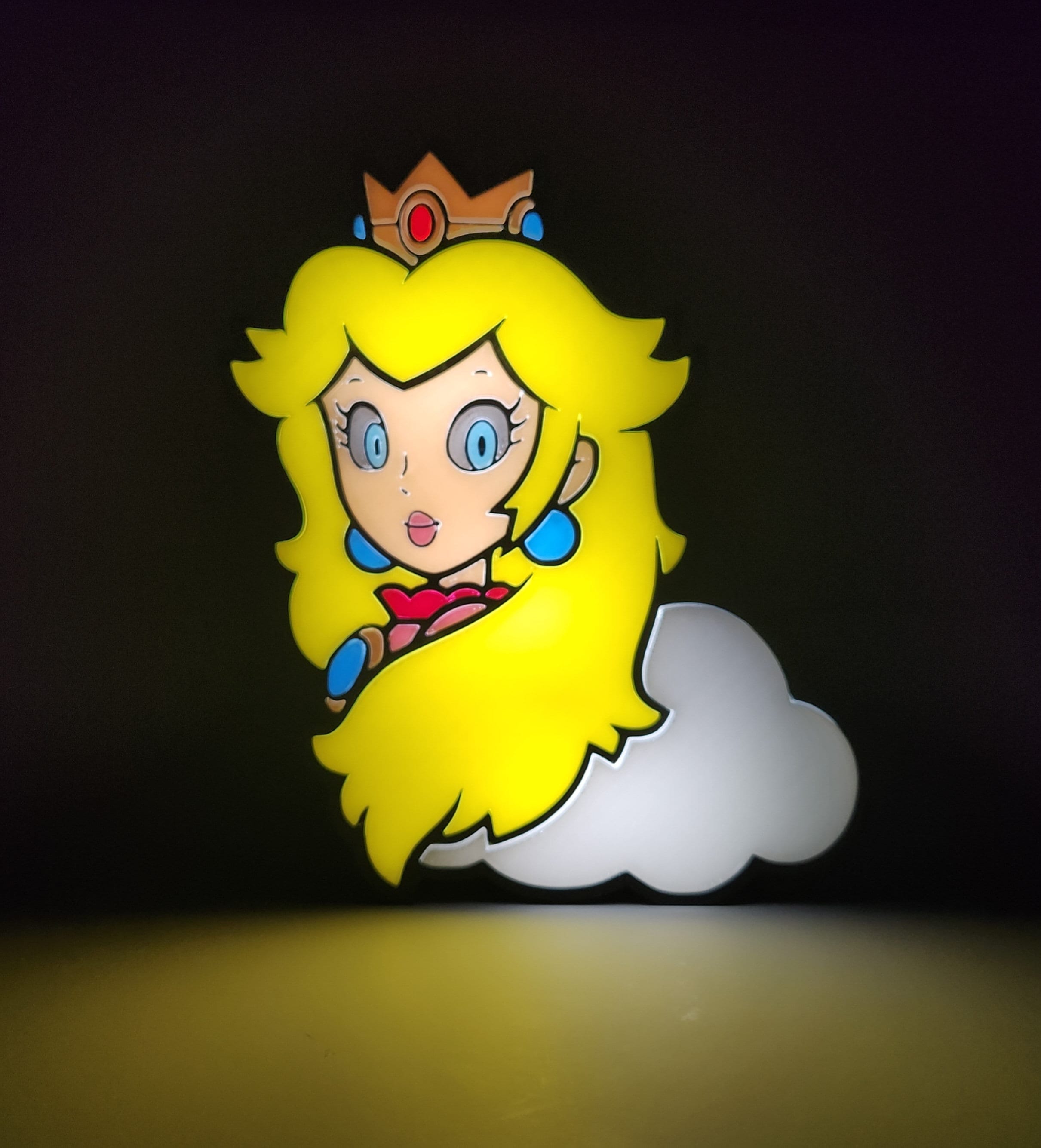 Princess Peach LED Light - Etsy