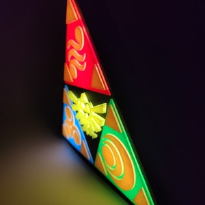 Zelda Triforce LED Light - Etsy