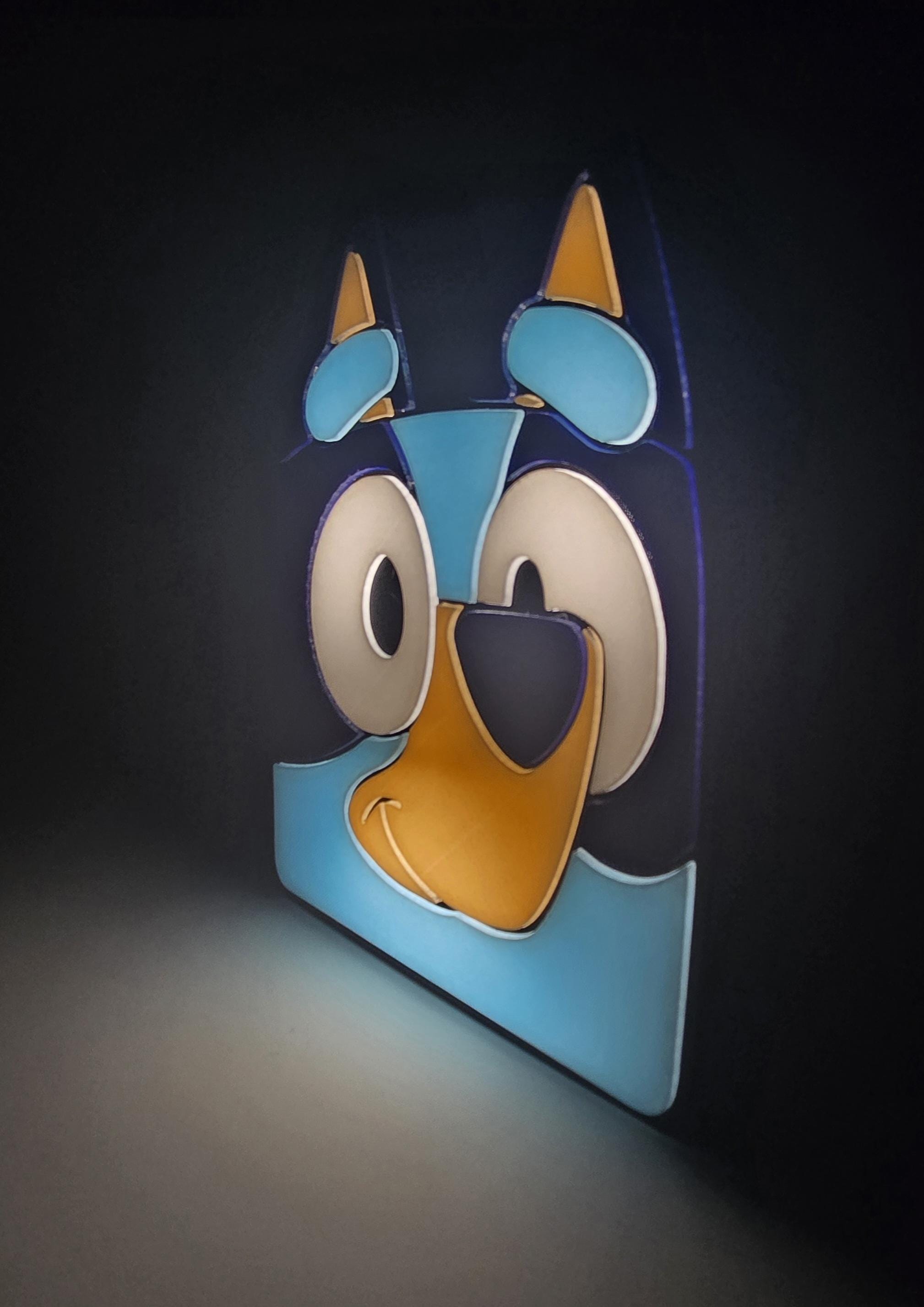 Bluey LED Night Light - Etsy