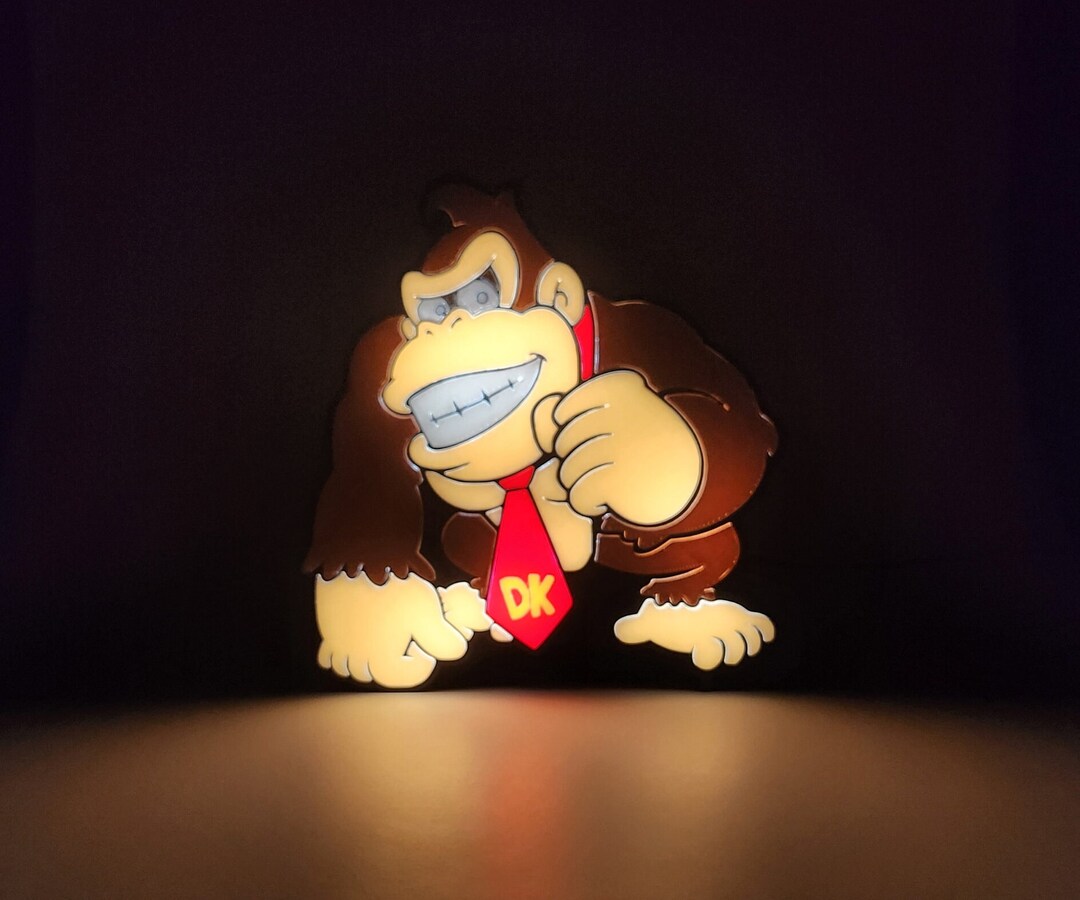 Donkey Kong LED Night Light - Etsy
