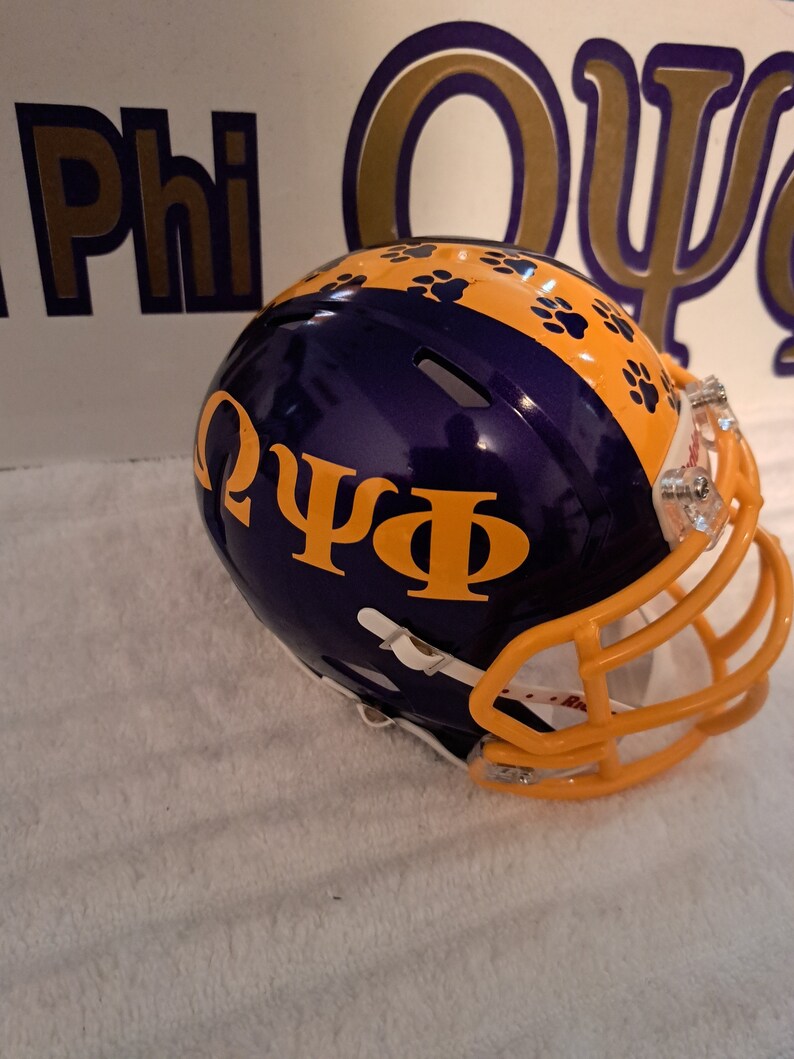 Omega Psi Phi Collector's Helmet - Etsy