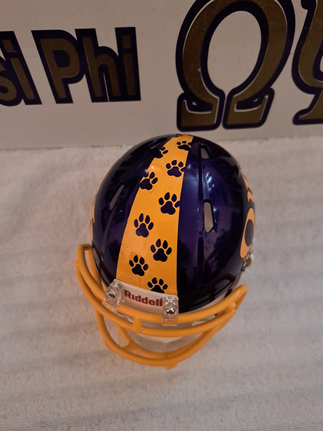 Omega Psi Phi Collector's Helmet - Etsy