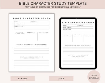 Bible Journaling Printable, Bible Study Notes Template, Sermon Notes ...
