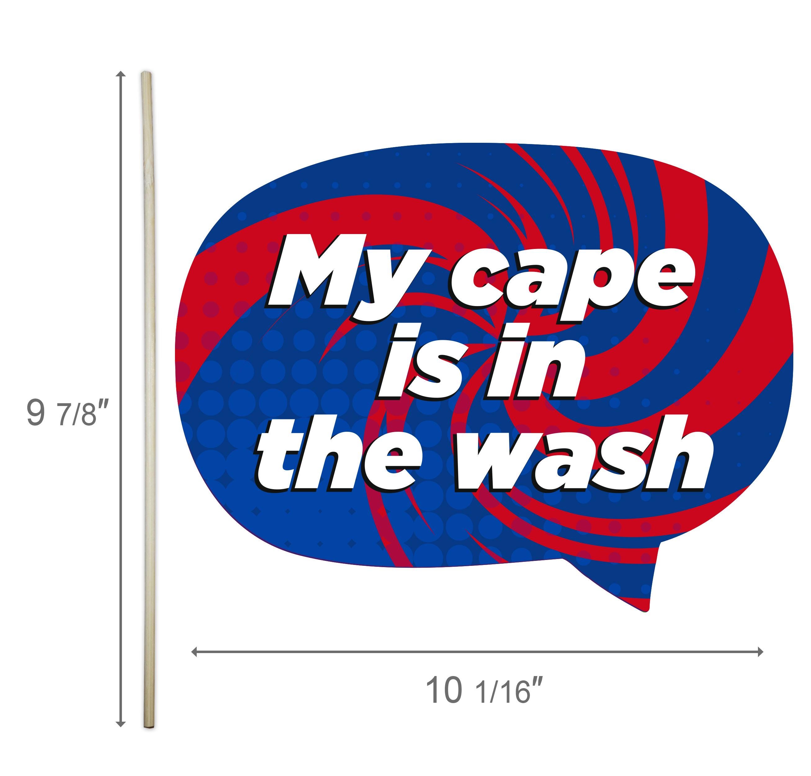 Superhero Party Photo Booth Props – Comic Birthday Decorations for Kids ...