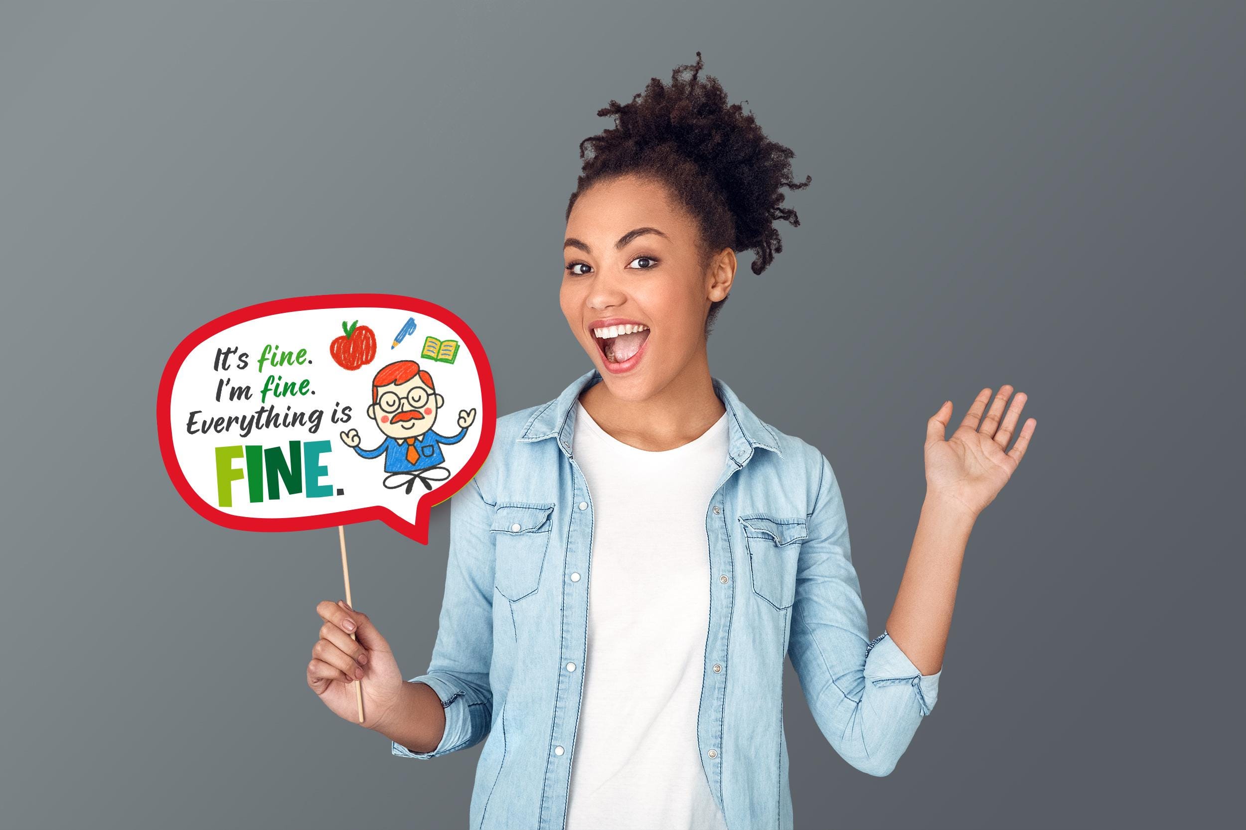 Teacher Appreciation Photo Booth Props 12 Piece Kit School Event ...