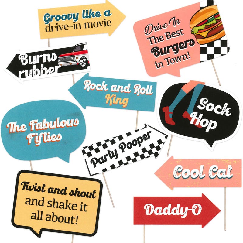 50s Photo Booth Prop - Etsy