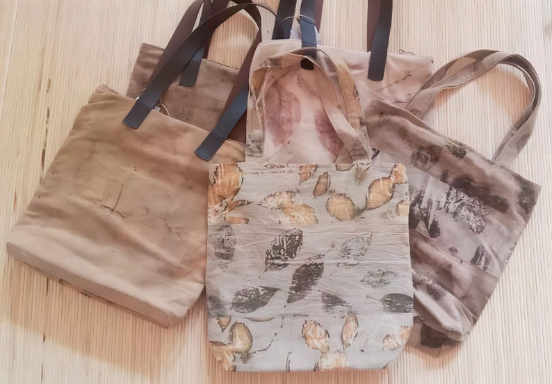 Totebag Ecoprint Lampung | Vintage Handbag | Sustainable Bag - Etsy