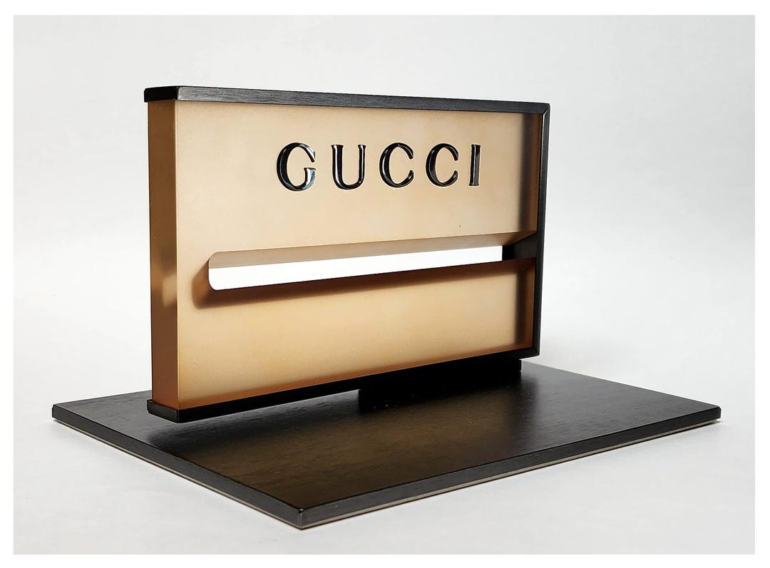 RARE: Vintage GUCCI Desk Paperweight - Etsy