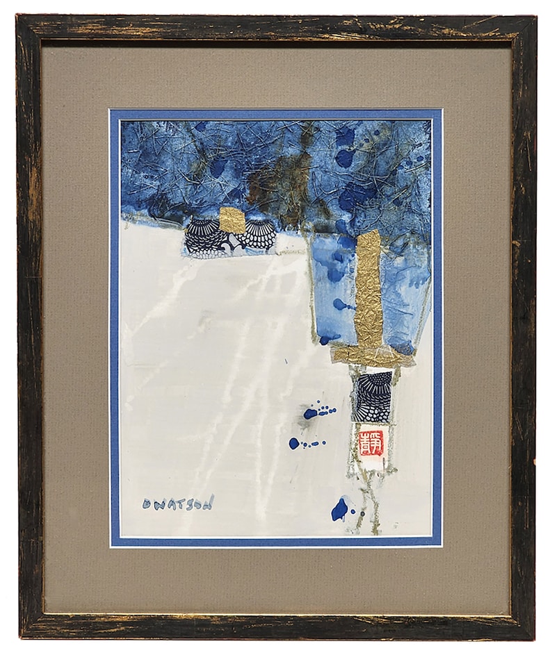 Original Signed Mixed Media Collage by Northwest Artist DONNA WATSON - Etsy