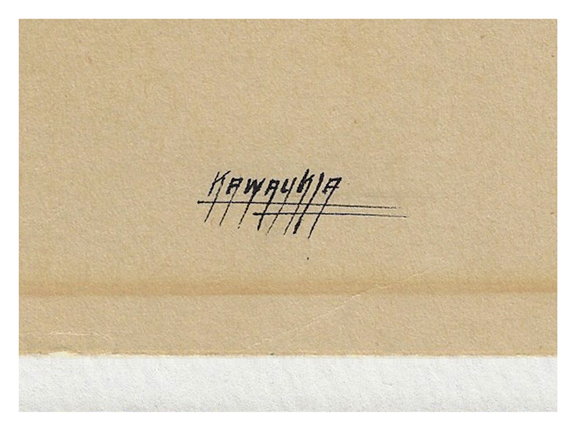 Signed Original Ink Drawing by KAWAYKLA Native American Apache Artist ...