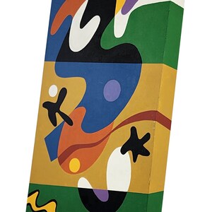 Signed Original Geometric Pop Art Painting by Oregon Artist WARREN ...