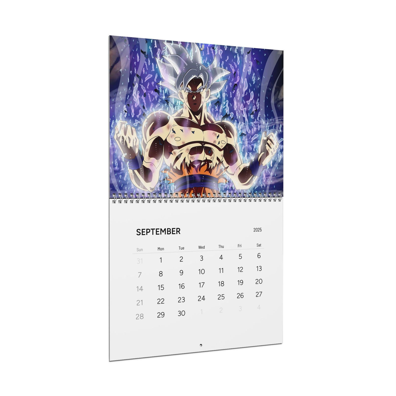 DBZ Anime Wall Calendar 2025 DBZ Themed Artwork Goku Vegeta Piccolo ...
