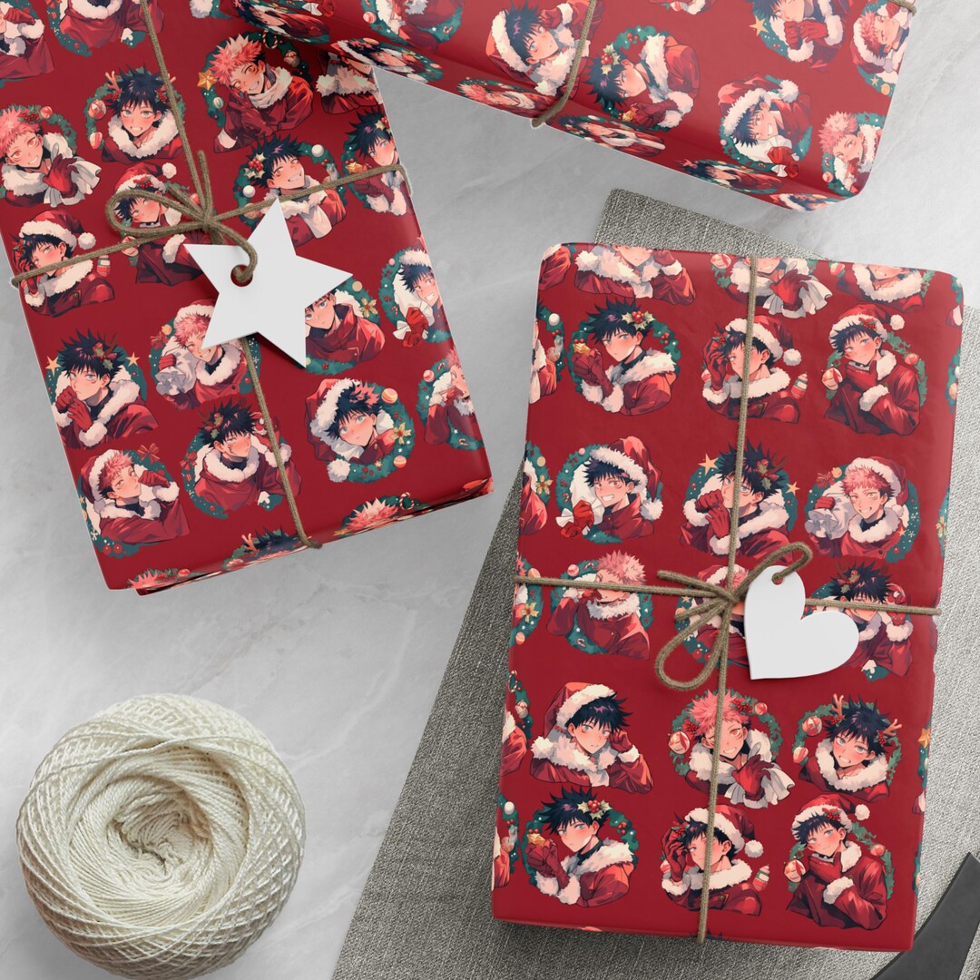 Anime Jujutsu Kaisen, Gift Wrapping Papers, Yuji & Megumi, Trendy ...