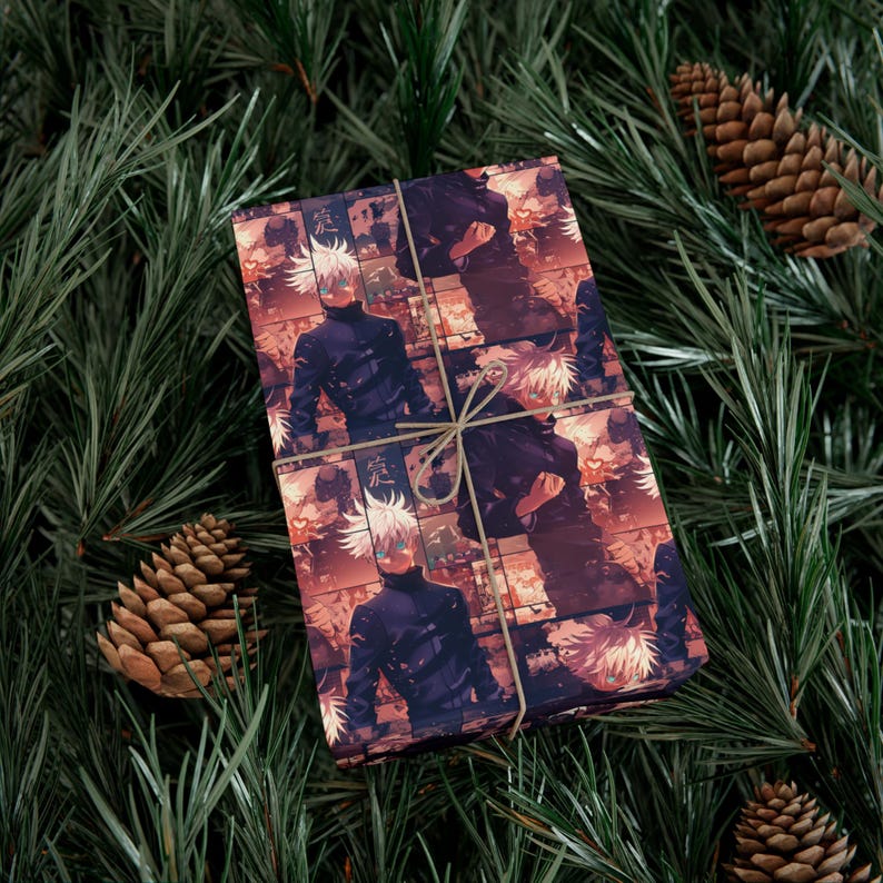 Wrapping Papers, Gojo Satoru Anime Jujutsu Kaisen Gift Wrap Manga Otaku ...