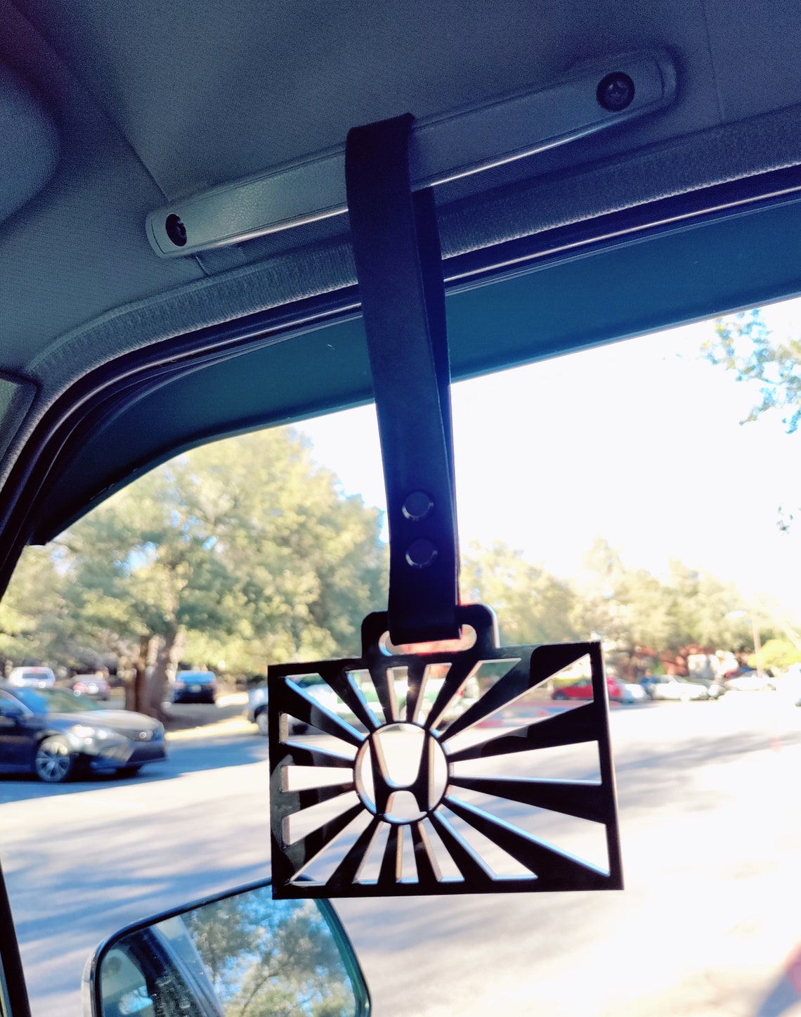 Rising Sun Tsurikawa With Leather Strap - Etsy