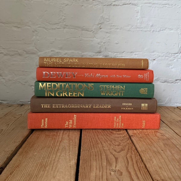 Fall Book Stack - Etsy
