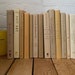 Custom Neutral Book Stack, Decorative Books for Shelf Staging, Books by ...