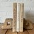 Earthy Book Stack, Beige and Green Staging Books, Decorative Book Stack ...