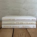 White Decorative Books, White Book Stack, White Home Decor Styling ...